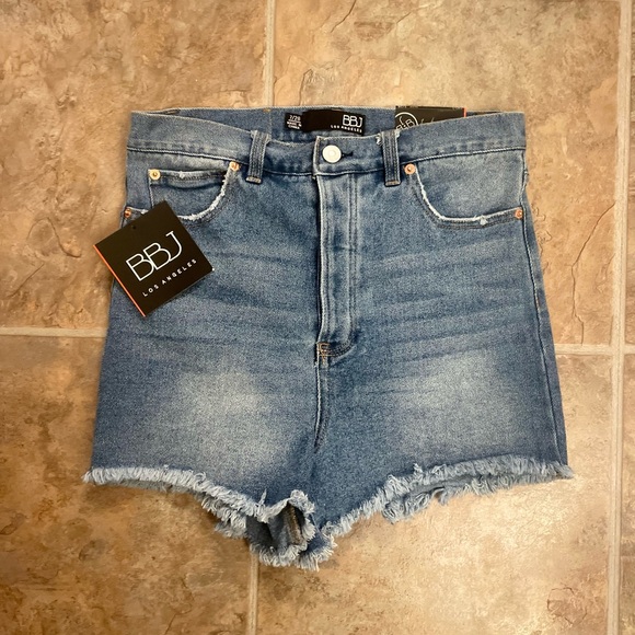 BBJ LOS ANGELES | Shorts | New The Pinch Short High Rise Cutoff Denim ...